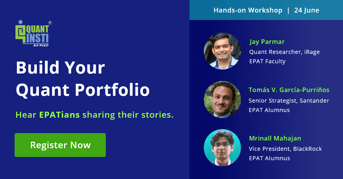Build Your Quant Portfolio: First Steps into Algorithmic Trading Build Your Quant Portfolio: First Steps into Algorithmic Trading